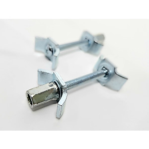 2 Pack RH10622G Joint Fastener Adjustale Countertop Bolt 3/4" to 2" Length Steel