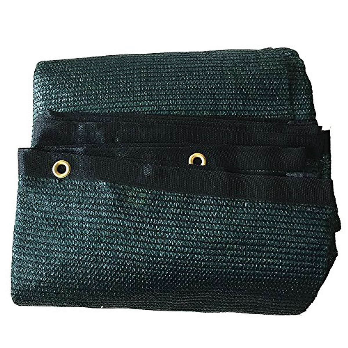 E.share 70% Green Shade Cloth Taped Edge with Grommets 12 ft X 6 ft