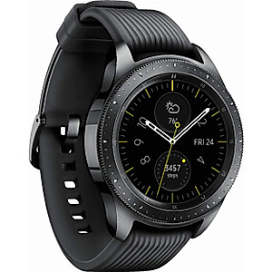 Samsung Galaxy Watch (42mm) Smartwatch (Bluetooth) Android/iOS Compatible -SM-R810 Intenational Version -No Warranty (Midnight Black) (Renewed)