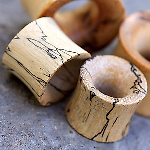 Covet Jewelry Tamarind Wood Flesh Tunnel Plug (7/8")