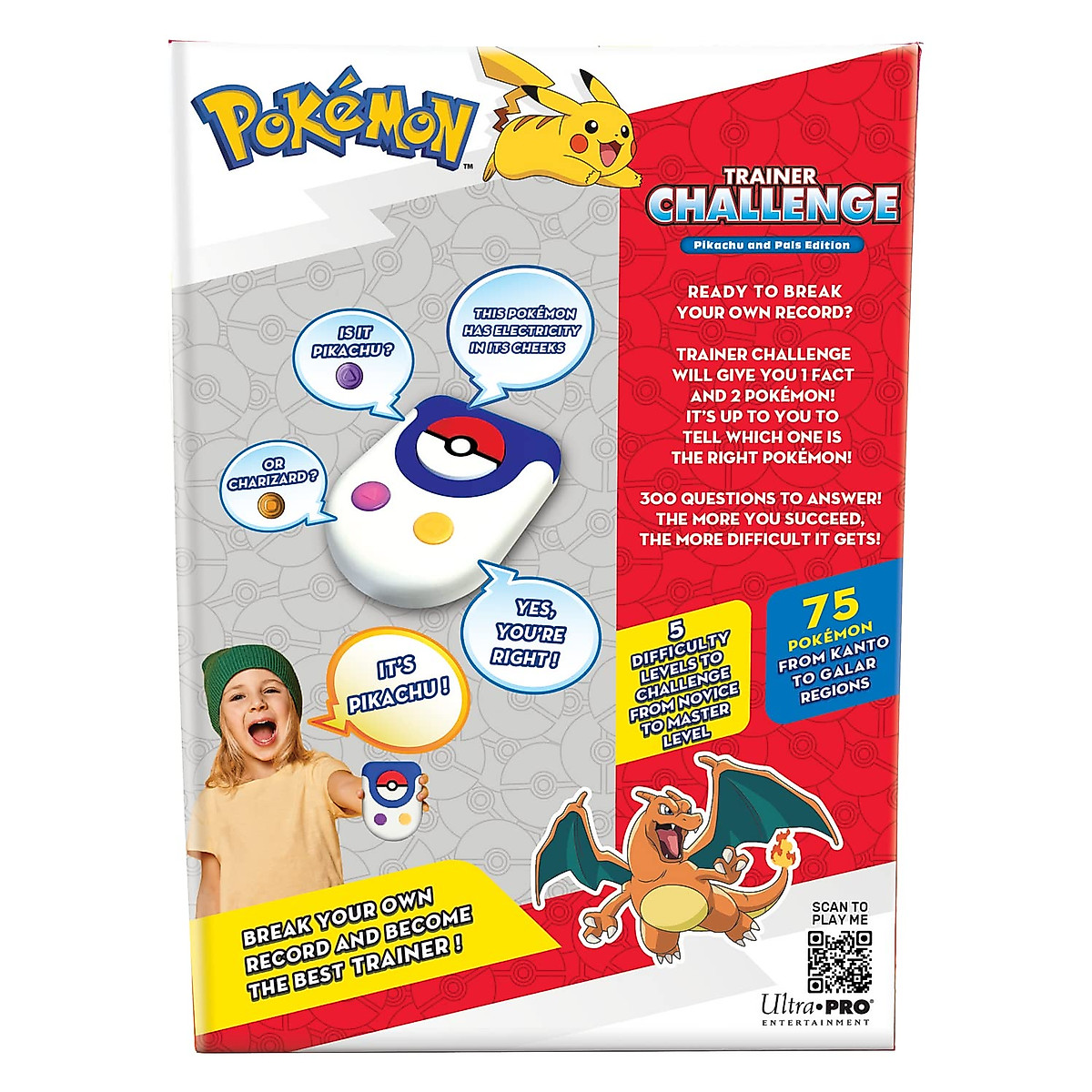 Pokemon Trainer Challenge Edition Toy I Will Guess It! Electronic Voice Recognition Guessing Brain Games Pokemon Games Go Digital Travel Board Games Pokémon Games