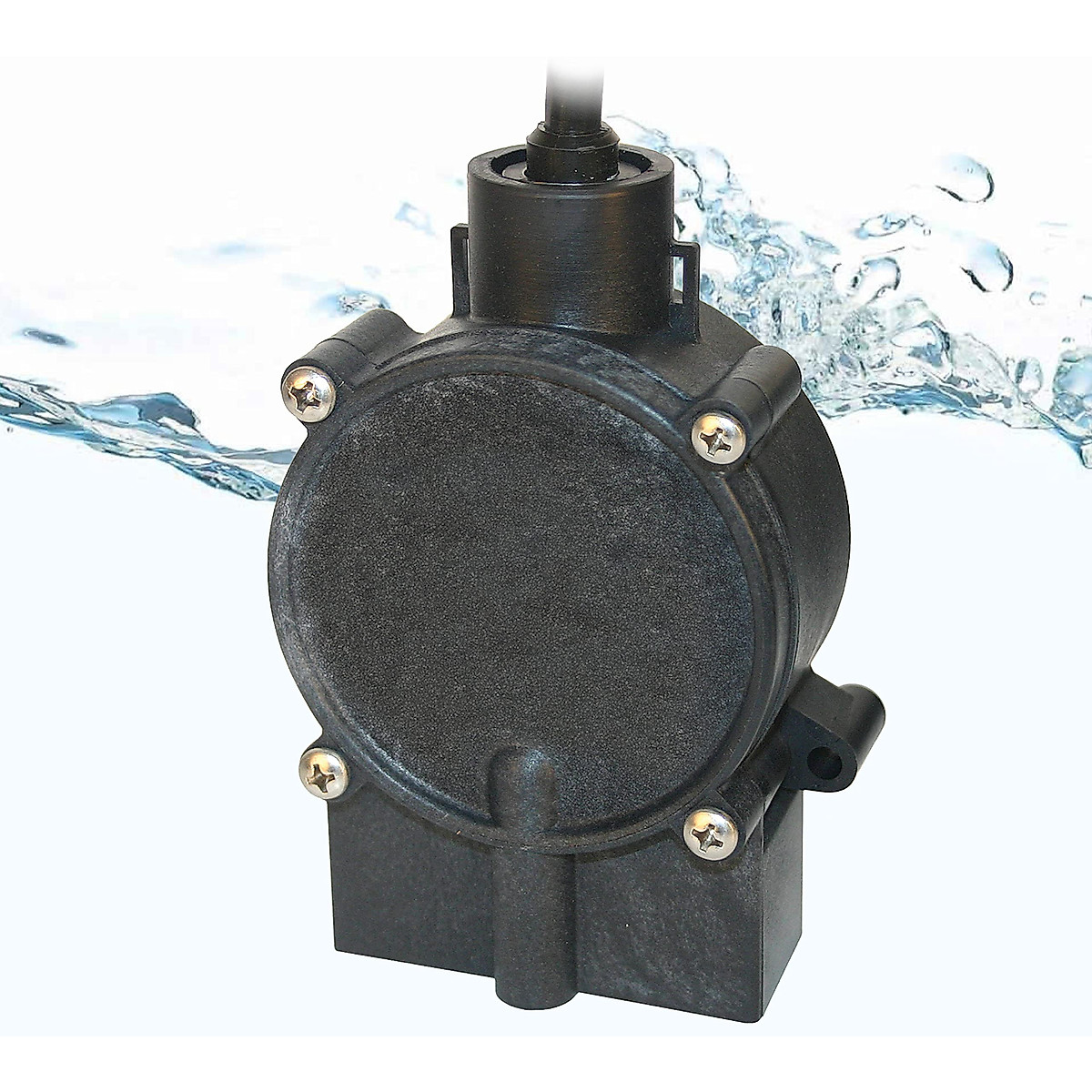 Little Giant LG5MSP 1/6 HP Submersible Hydroponic Pump, 5-MSP, 115V, GPH-LG5MSP, 1200 GPH, Blue & 599008 Piggyback Diaphragm Switch