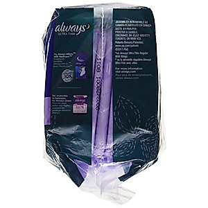 Always Pads Size 5 Ultra Thin 12 Count Xtra-Heavy Overnight