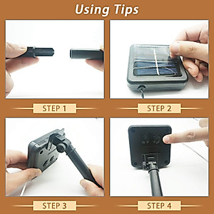 YiShine 200 LED Solar Wire Lights 72FT String Fairy Lights with 8 Modes Outdoor Waterproof Warm White Lights for Home Garden Patio Wedding and Party Bright Light Festival Decoration