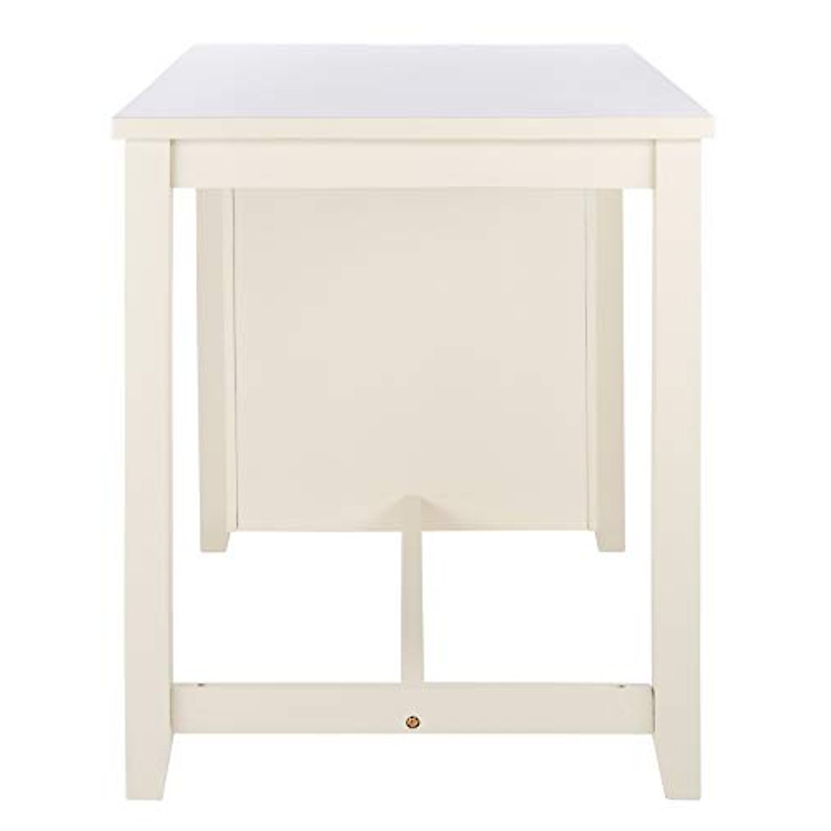 Safavieh Home Collection Aero White 36-inch Rectangle Storage Counter Dining Table DTB9218A