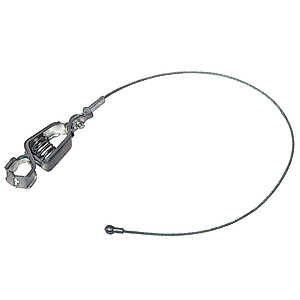 Quantum Storage Systems ESD-DC Drag Chain for Wire Shelving Units, Conductive Application, 5" Width x 5" Length x 5" Height