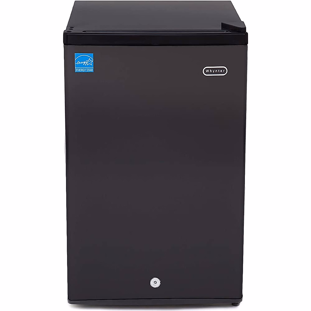 Whynter CUF-301BK 3.0 Cubic feet Energy Star Upright Freezer with Lock Black Bundle with 2 YR CPS Enhanced Protection Pack