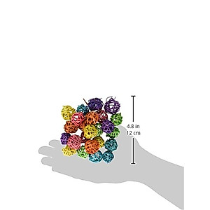 Super Bird Creations SB1010 Mini Munch Balls Bird Toy, 24-Pack