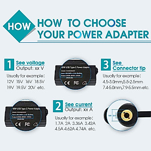 65W Laptop Adapter Power Charger for Toshiba Satellite C55 C655 C850 C50 L755 C855 L655 L745 P50 C855D C55D S55;Portege Z30 Z930 Z830;Satellite Radius 11 14 15 PA3917U-1ACA Power Supply Cord