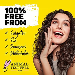 Marc Anthony 2-in-1 Scalp Scrub and Shampoo, Strictly Curls - Deep Cleansing & Exfoliating Shampoo for Curly Hair Removes Buildup with Coconut Oil, Marula Oil, Shea Butter & Bentonite Clay - 7.05 Oz