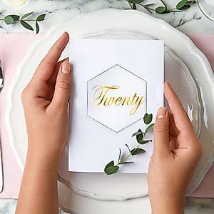 Yalikop 80 Pcs Clear Acrylic Place Cards 3.15" x 2.76" Hexagon Blank Plates Acrylic Hexagon Tiles Acrylic Name Plate Acrylic Seating Chart Escort Name Plate for Wedding DIY Table Setting Dinner Party