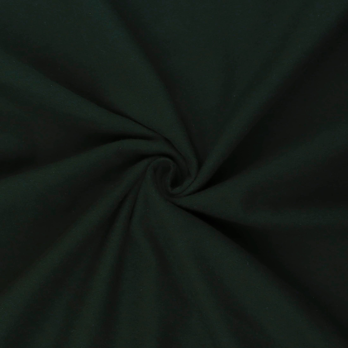 Mook Fabrics Flannel Snuggle Solid, Hunter Green Cut by The Yard