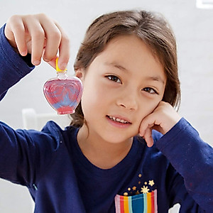 Liberty Imports Create Your Own Sand Art Kit DIY Arts and Crafts Activity - Includes 1 Glow Sand, 5 Sand Art Bottles, 5 Bright Sand Colors, Designing Tool & More