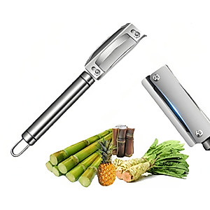 Heavy Duty Vegetable Peeler with Ultra Sharp Thick n Strong Blade for Butternut Squash Sugar cane Asparagus,Easy to peeling hard skin of fruits and vegetable