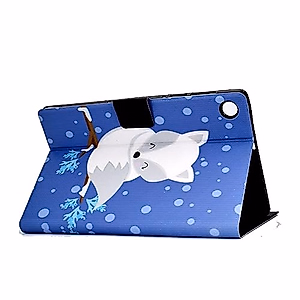 Compatible with/Replacement for Tablet PC Samsung Galaxy Tab A8 10.5 inch 2021 SM-X200/X205/X207 PU Leather Flip Cover Stand Wallet Case XXDY1(5)