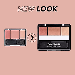 COVERGIRL Instant Cheekbones Contouring Blush Purely Plum 220, 0.29 Ounce Pan (packaging may vary)