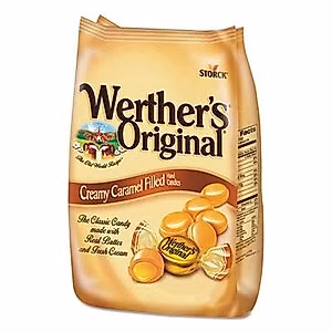 Werther's Original - Hard Candies Caramel W/Caramel Filling 27 Oz Bag "Product Category: Breakroom And Janitorial/Beverages & Snack Foods"