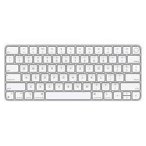 Apple Magic Keyboard with Touch ID for Mac Models with Apple Silicon (QWERTY English) Silver (Renewed)