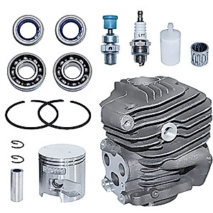 AUMEL 51mm Cylinder Piston Kit For K750 K760 Husqvarna Partner K750 K760 Cutoff Concrete Saw Replace 506 38 61-71.