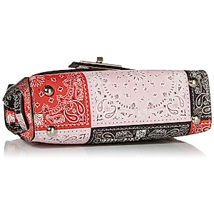 Steve Madden Women's Steve Madden DIGNIFY Top Handle Crossbody, Blue, One Size US