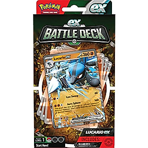 Pokemon TCG: Lucario ex Battle Deck (Ready-to-Play 60-Card Deck)