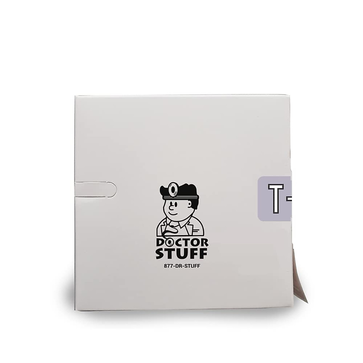 Doctor Stuff - File Folder Labels, Alphabet Letter T, Barkley/Sycom FABKM - BRAM Series Compatible Alpha Stickers, Lavender, 1" x 1-1/2", 500/Roll