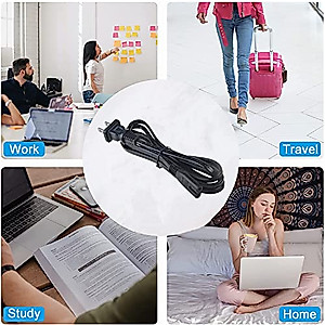 Jantoy 6ft/1.8m UL Listed AC Power Cord Outlet Socket Cable Plug Lead for Sonos ZonePlayer Connect:AMP ZP120 Digital Internet Radio Zone Player Music Player Media Streamer