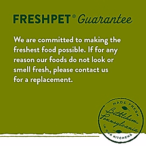Freshpet Healthy & Natural Food for Small Dogs/Breeds, Fresh Grain Free Chicken Recipe, 1lb
