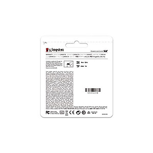 Kingston 256GB microSDXC Canvas Select Plus 100MB/s Read A1 Class 10 UHS-I Memory Card + Adapter (SDCS2/256GB)