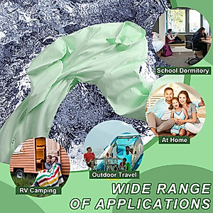 MINI Washing Machine, 11L Portable Foldable Washer with Dryer for Baby Clothes, Small Washing Machine with Laundry Basket for Underwears, Baby Clothes, Socks, Pet Garments, Small Items, Green