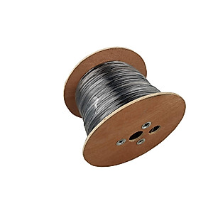 Satmaximum 14/2 500FT Outdoor Speaker Wire Copper Clad Aluminum, Stranded Bulk Audio Cable | CL2, Direct Burial, UV Resistant