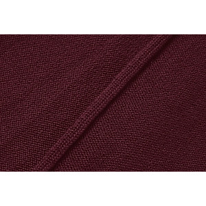 MAGNIVIT Men's Stand Collar Pullover Casual Long Sleeve Knitted Sweater Mens Mock Neck Sweater Wine Red L