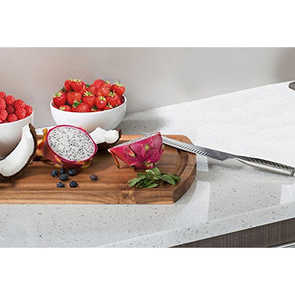 Gotham Steel 10 Piece Knife, 10Piece Set, Stainless Steel