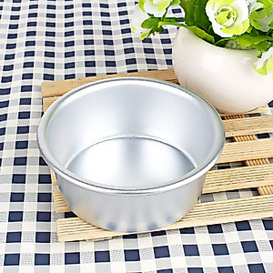 Small Cake Pan, 4 inch Cake Pan Aluminum Alloy Round Cake Pan Nonstick Circle Cake Pan Baking Mold Bakeware