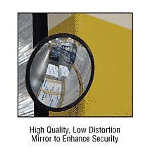 CRL PLXR26 26" Diameter Circular Heavy-Duty Clear Plexiglas Convex Mirror