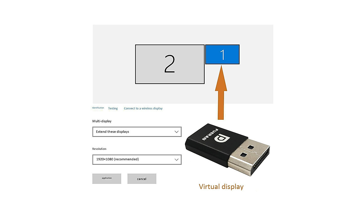 FUERAN DP Display Emulator - 2K & 4K Ready