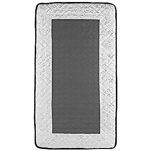 Flash Furniture Capri Comfortable Sleep 10" Hybrid Pocket Spring and Foam Mattress in a Box, Foam Pocket Spring Hybrid Mattress, Twin