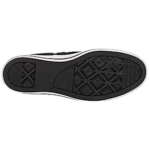 Converse Women's Chuck Taylor All Star Madison Mid Top Sneaker, Black/Black/White, 8.5 M US