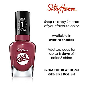 Sally Hansen Miracle Gel Nail Polish 101 Top Coat, 0.5 Fl Oz (Packaging May Vary)
