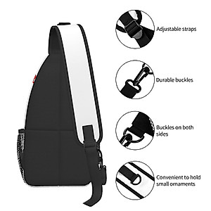 Baseball Sling Bag Chest Bag Sport Baseball Crossbody Bags For Mens Womens