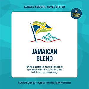 Cameron's Coffee Single Serve Pods, Jamaican Blend, 12 Count (Pack of 6)