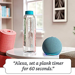 Echo Dot (4th Gen) | Smart speaker with Alexa | Twilight Blue