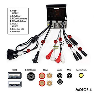 Santa Cruz Radio Motor 4 Compatible with Chevrolet Truck