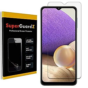 [8-Pack] for Samsung Galaxy A32 / Samsung Galaxy A12 Screen Protector, SuperGuardZ, Ultra Clear, Anti-Scratch, Anti-Bubble