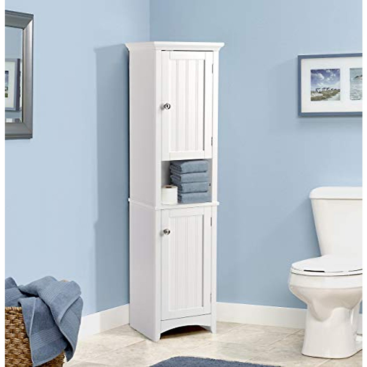 OS Home and Office accent cabinet, white