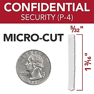 GBC Paper Shredder, Auto Feed+, 100 Sheet Capacity, Super Cross-Cut, Home Office Shredder, 100X (WSM1757602)