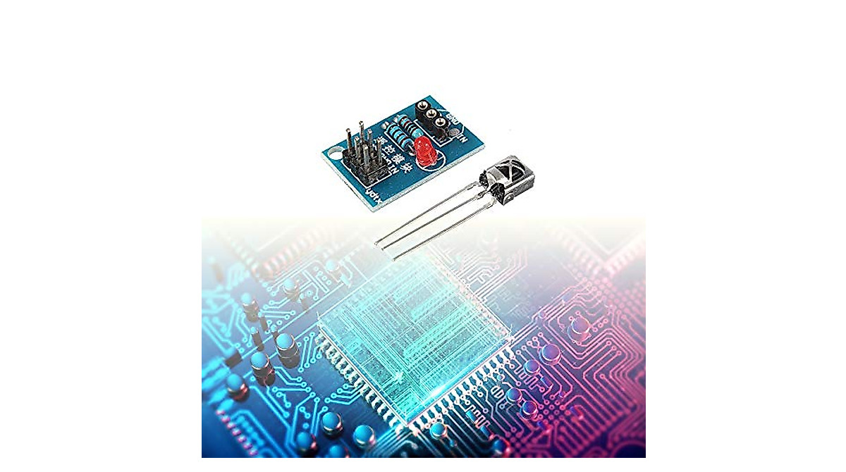 KOOBOOK 2 Sets HX1838 IR Remote Sensor Kit for Arduino DIY