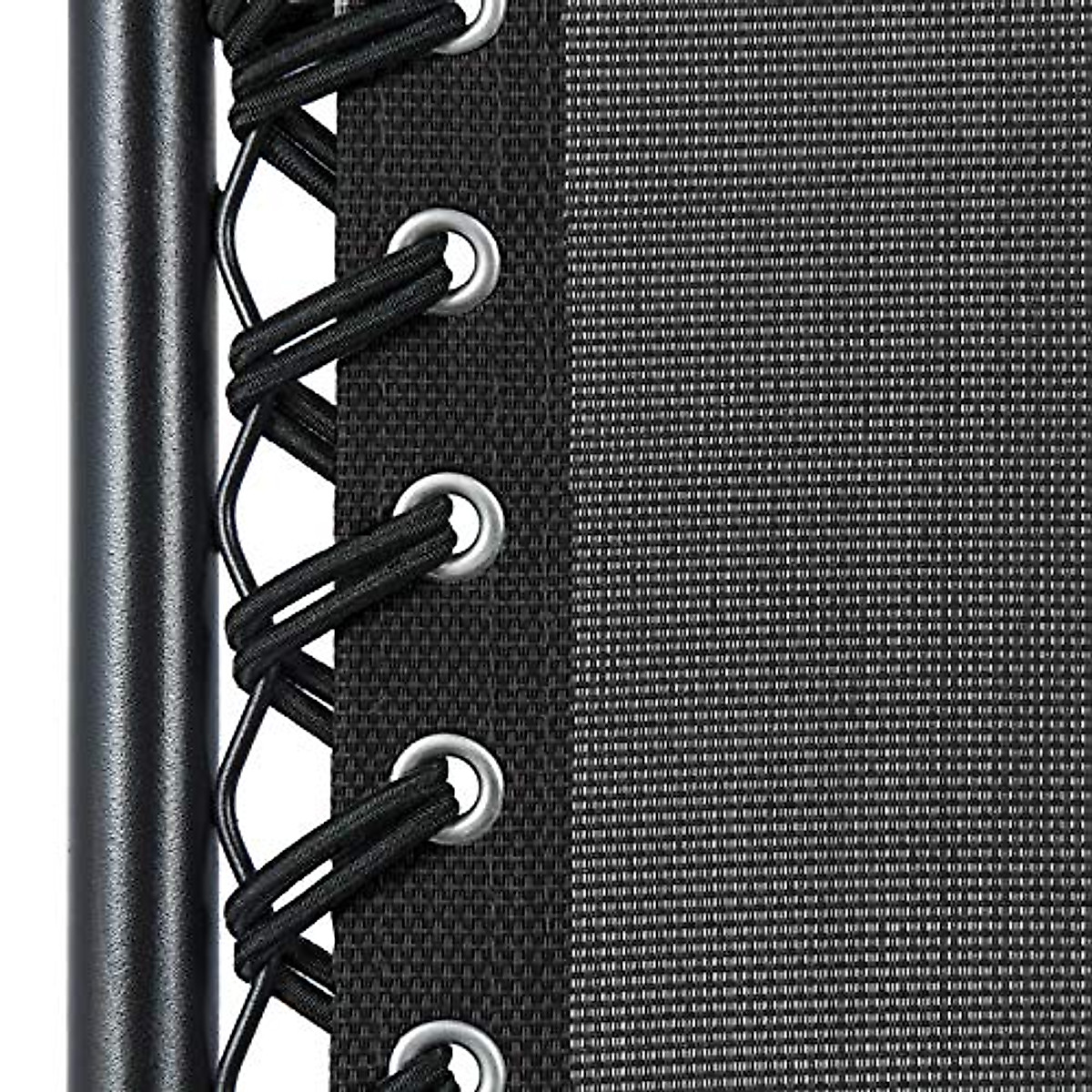 Bee Zero Gravity Chairs Patio Chairs Lawn Chairs Patio Set of 2 with Pillow and Cup Holder Patio Furniture Outdoor Adjustable Dining Reclining Folding Chairs for Deck Patio Beach Yard… (Black)