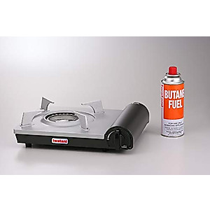 Iwatani America EPR Cassette Feu-EcoPremium Portable Butane Stove Cooktop, Black