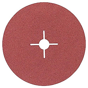 Bosch Professional 2608605489 Fibre Sanding disc R444, Expert for Metal 180 mm, 22 mm, 120